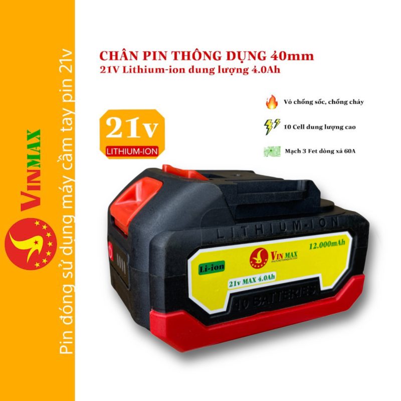 Pin 10 Cell Dòng Điện 21v Chân Pin Makita Thông Dụng | Pin Đóng - Máy ...