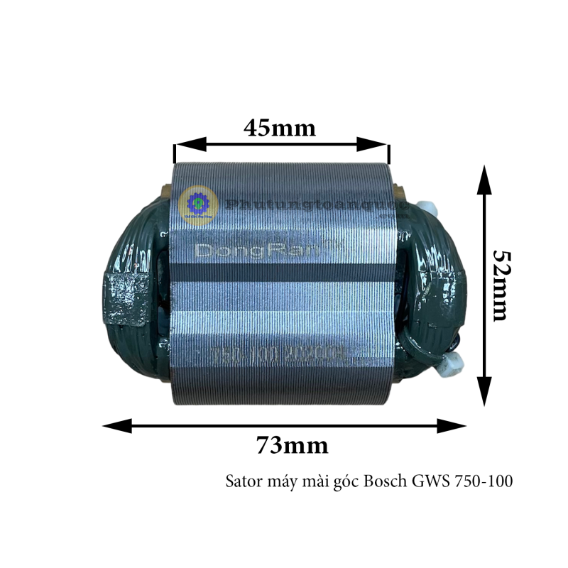 Stator/Cuộn Điện Máy Mài Bosch GWS 750-100, 750-125 - Máy khoan, Máy ...