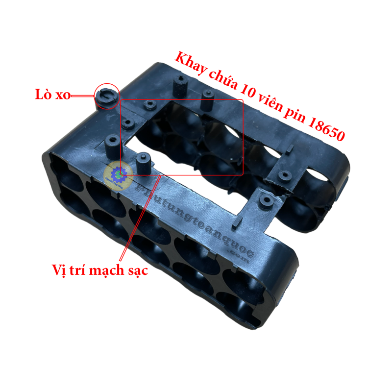 Bộ Vỏ Pin 10 Cell Makita Chân Pin 40mm Thông Dụng - Vỏ Chống Sốc - Máy ...